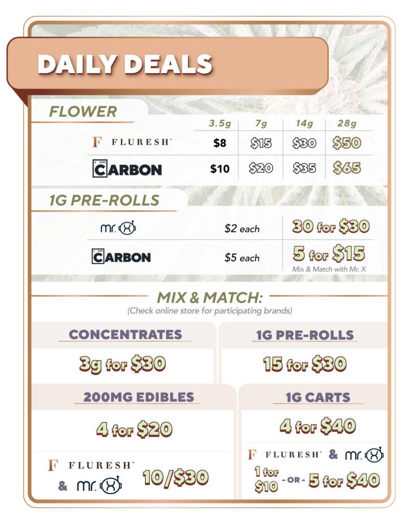 Deals – Fluresh Cannabis Retail
